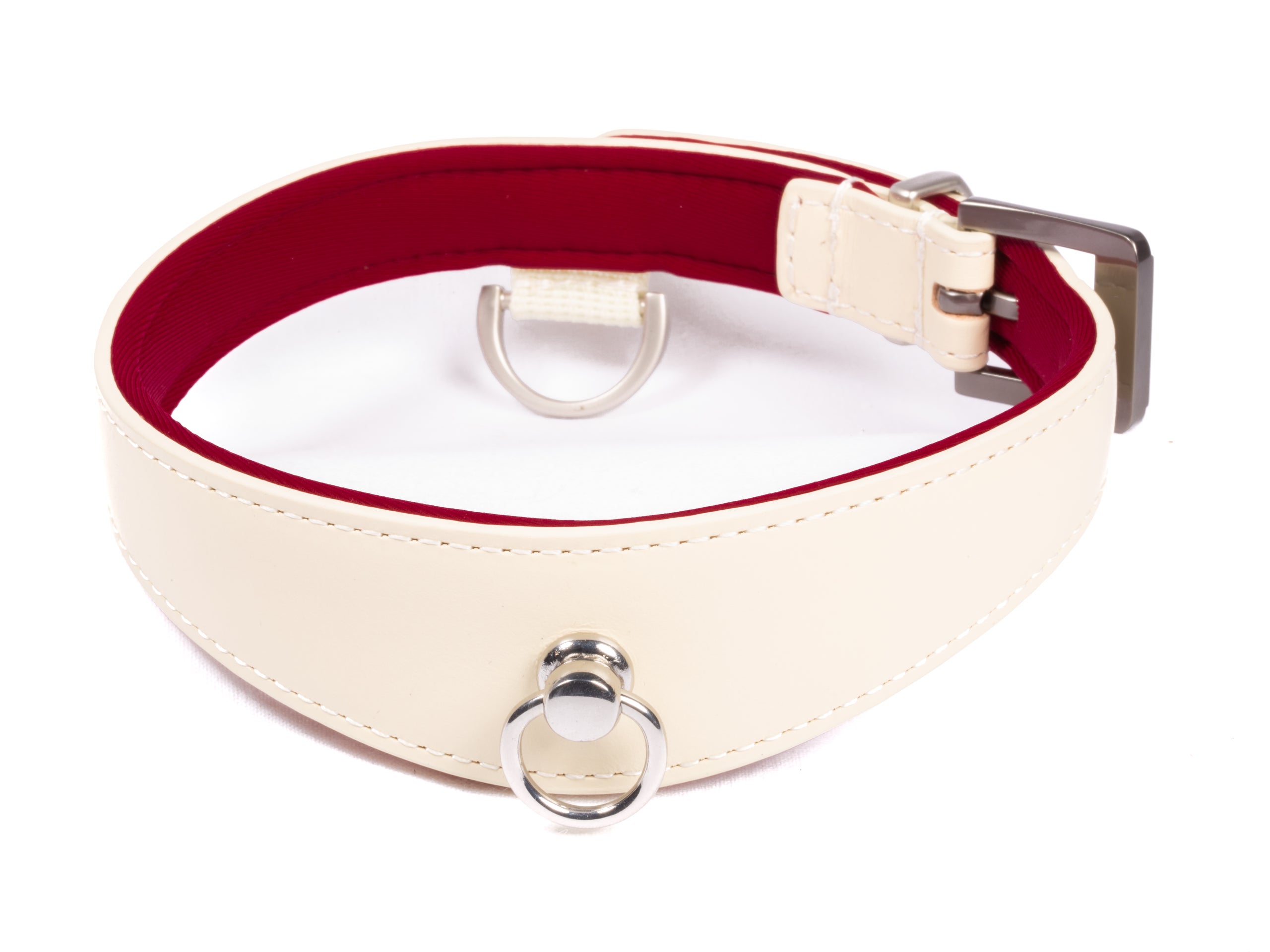 Black Swan Collar - Red Berry | Sultry Company